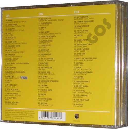 The Ultimate 80s Eighties Songs 60 Music Tracks Original Recordings 3 ...