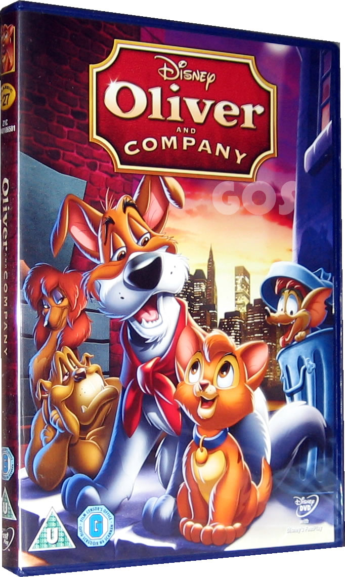 Oliver And Company Walt Disney Anniversary Film Childrens Movie DVD New ...